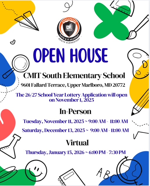Chesapeake Math and IT Academy South Elementary School – Inspire students to become STEM ...